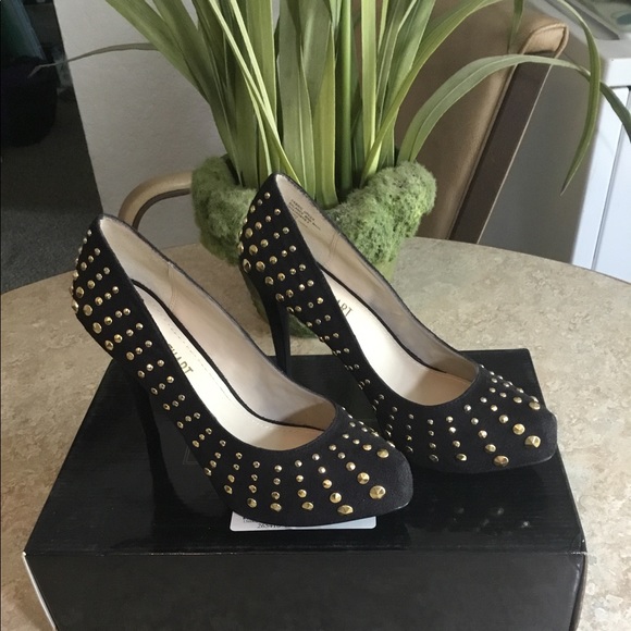 Vintage | Shoes | Vintage Colin Stuart Studded Heels | Poshmark